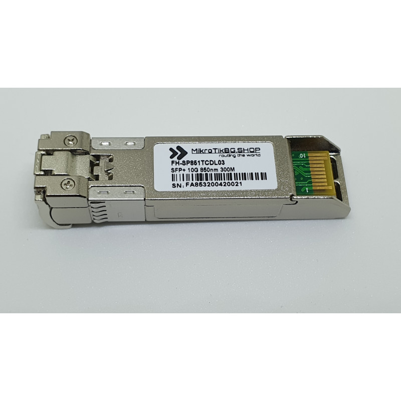 SFP 10G MultiMode Dual Fiber 850nm LC DDM 300m
