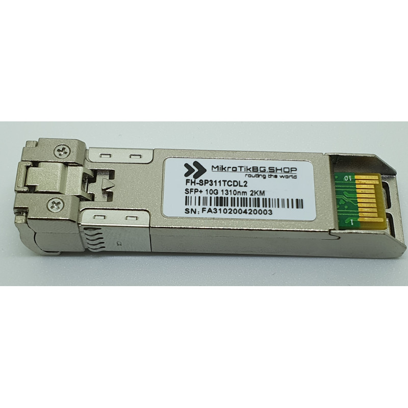 SFP 10G SingleMode Dual Fiber 1310nm LC DDM 2km