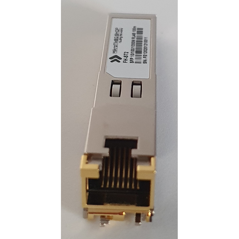 FH-ST2 - SFP към RJ45 10/100/1000M модул на MikroTikBG.SHOP
